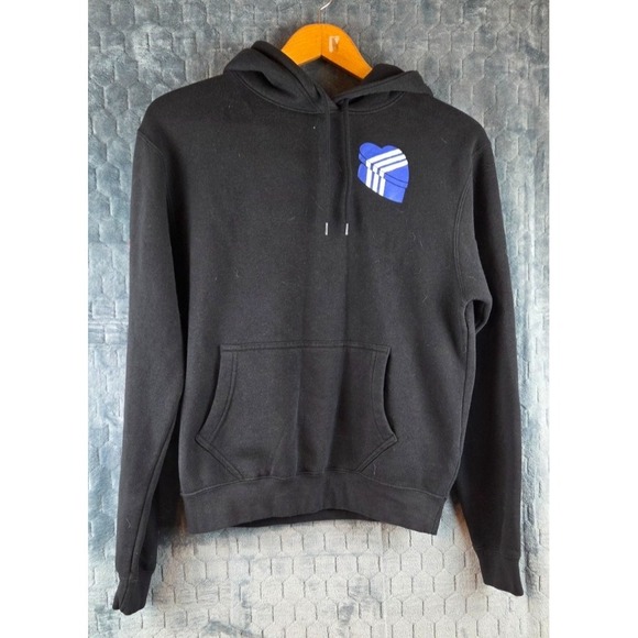 adidas | Shirts | Adidas Og Heart Box Hoodie Mens Small Black ...